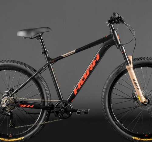 Велосипед horh rohan rhnhd 7.2 27,5" (2024) Black-Orange Mos160