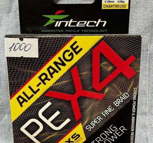 Плетеный шнур intech all-range (10lb)