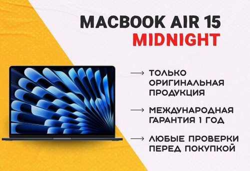 Ноутбук MacBook Air 15 M2 256 Гб черный