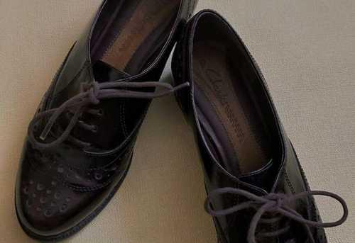 Кожаные туфли Clarks 36/37 размер