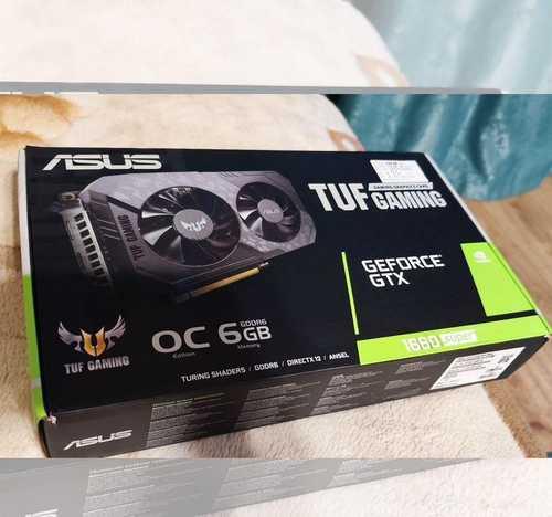 Видеокарта gtx 1660 super 6gb asus