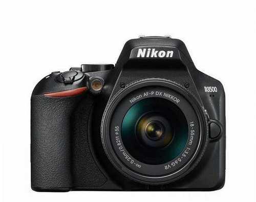 Зеркальный фотоаппарат Nikon D3500 Kit 18-55 VR AF