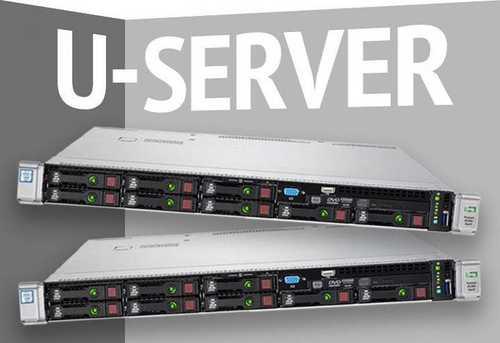 Сервер HP DL360 Gen9 8*2.5 2*2620v4 64Gb P440ar 2*