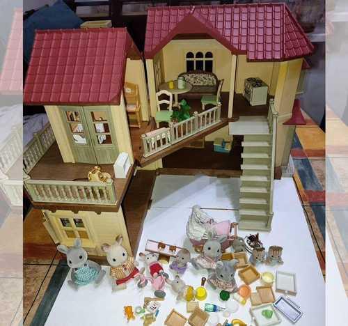 Домик кукольный sylvanian families