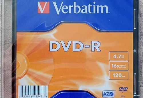 Болванка DVD-R чистый диск для записи