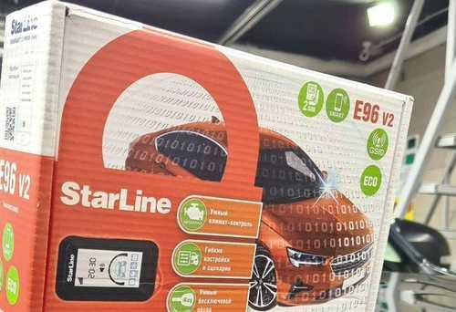 Сигнализация Starline E96 v2 ECO GSM