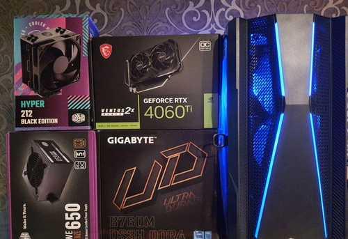 Новый Game Max PC RTX4060Ti 16GB+Core i5 12400F