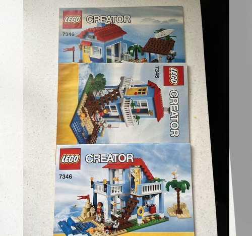 Lego creator 7346 инструкция