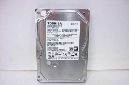 Жесткий диск 3.5" SATA 1TB Toshiba DT01ACA100