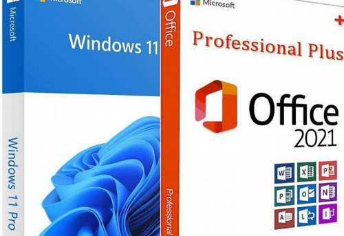 Ключи Office 2021, 19 - Windows 10 Pro 11