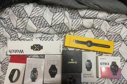 Смарт часы amazfit разные