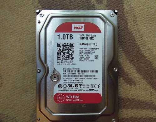 Western Digital Red \ 1TB \ 3.5" \ 64MB Cache