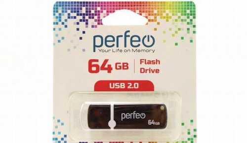 USB флешка Флешка 64 гб Perfeo C07 Black