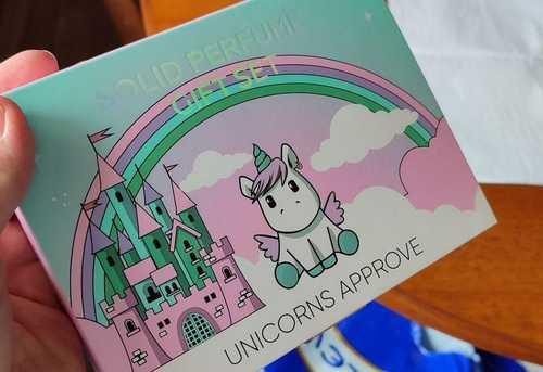 Набор твёрдых духов для детей unicorn approve
