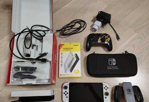 Nintendo Switch oled прошитая 512 Гб