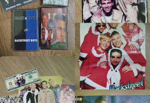 Backstreet boys аудиокассеты, постеры, открытки