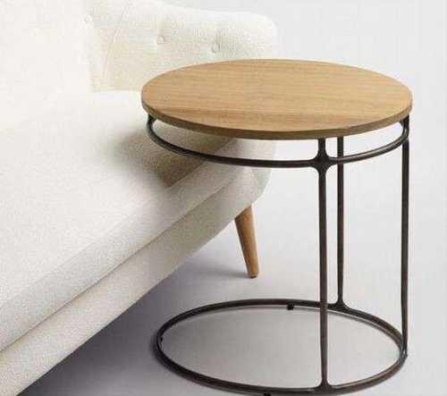 Столик кофейный круглый, прямоугольный