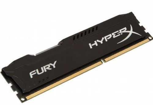HyperX Fury ddr3 1600 2шт