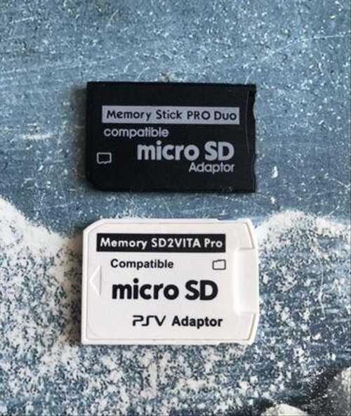 Адаптер memory stick pro duo, sd2vita