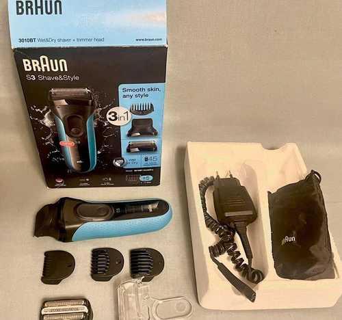 Электробритва Braun S3 3010BT Wet&Dry