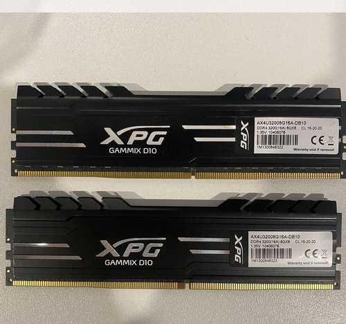 Оперативная память ddr4 16gb 3200 Mhz