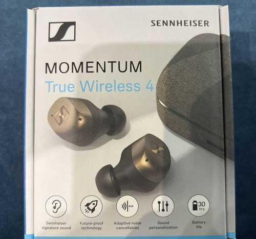 Sennheiser momentum true wireless 4 black copper