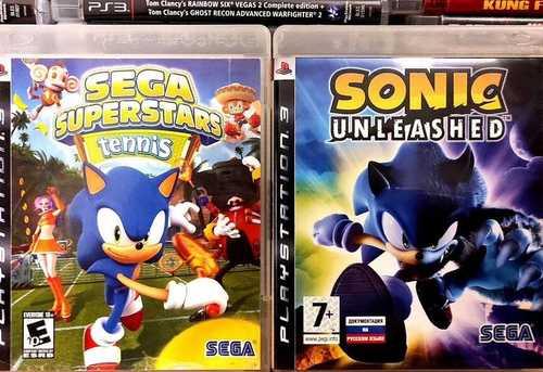 Sonic Unleashed и Sonic Tennis для PS3