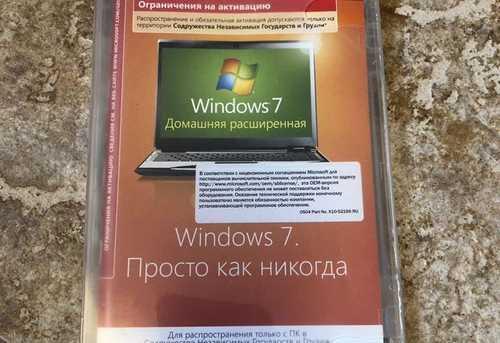 Windows 7 домашняя расширенная OEM русская