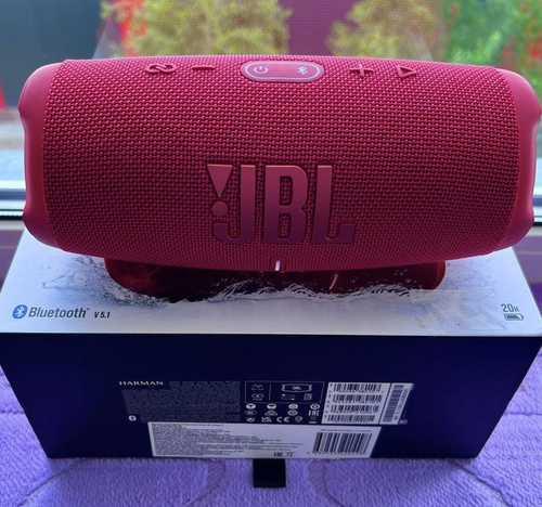 JBL Charge 5 Red, новая, оригинал