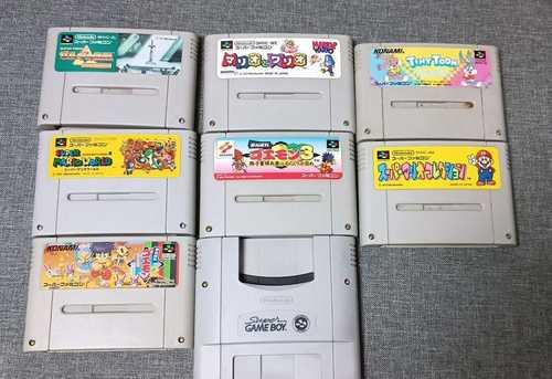 Картриджи Nintendo Super Famicom