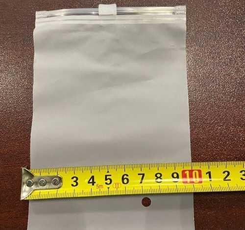 Zip lock пакет 10 на 15 с бегунком матовые