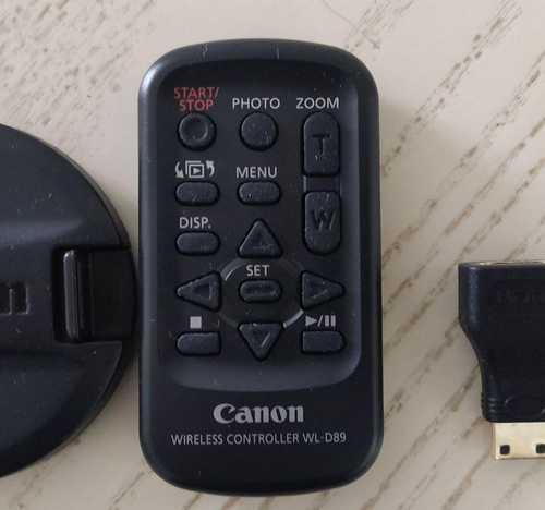 Canon пульт WL-D89 и Крышка объектива 50мм +++