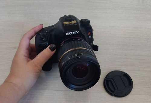 Фотоаппарат Sony A57 + Объектив Tamron 18-200 mm