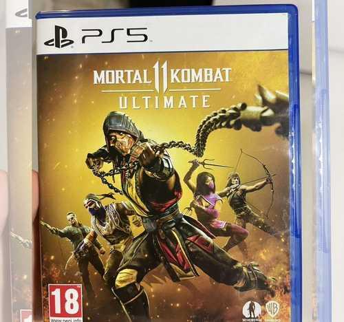 Mk11 ultimate ps5 в идеальном состоянии