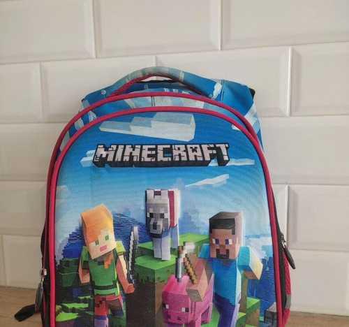 Рюкзак школьный для мальчика minecraft