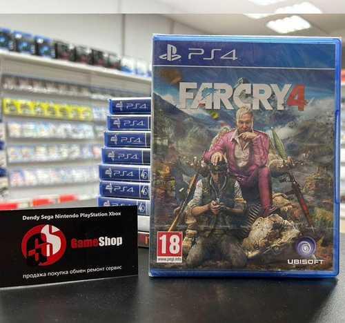 Диск Far Cry 4 PS4