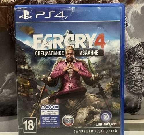 Диск far cry 4 для ps4