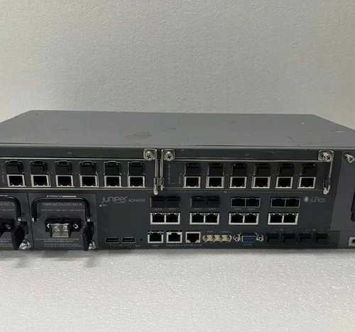 Juniper ACX4000 chas-ACX4000-S Router with 2 x ACX-MIC-6GE-CU-SFP ACX4000-DC