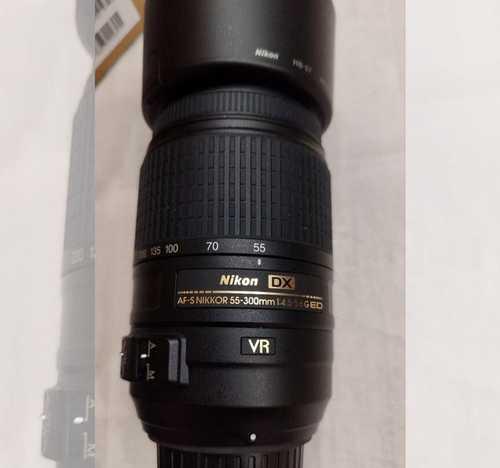 Nikon Объектив 55-300mm f/4.5-5.6G ED DX VR AF-S