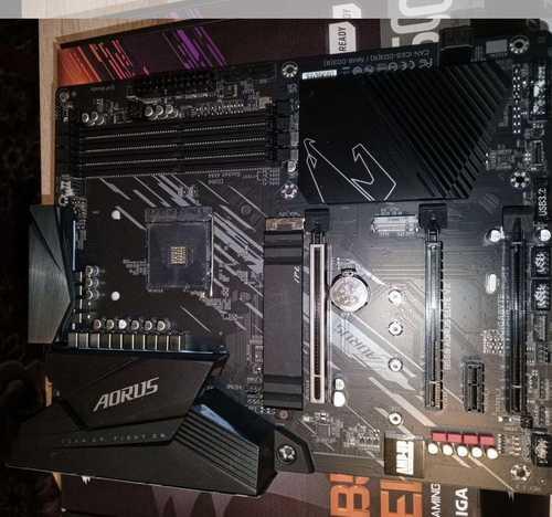 Материнская плата aorus elite b550 am4