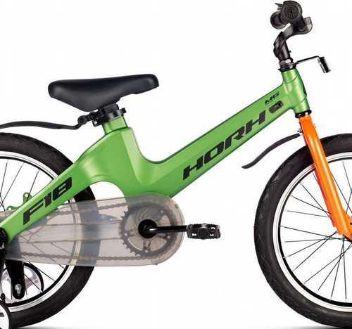 Велосипед horh formula 18" (2024) Green-Orange Sta