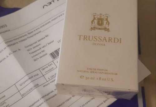 Духи Trussardi donna, женские, 30 мл