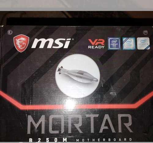 Материнская плата msi mortar