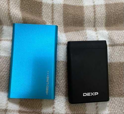 Powerbank Dexp 5000 Red Line 4000