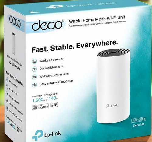 Wifi роутер tp link Deco m4 mesh