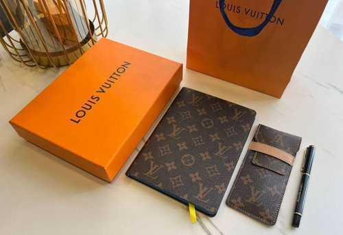 Подарочный набор блокнот и ручка Louis Vuitton