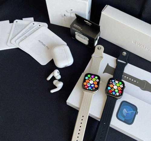 Apple watch 9 ini 38mm   AirPods PRO 2