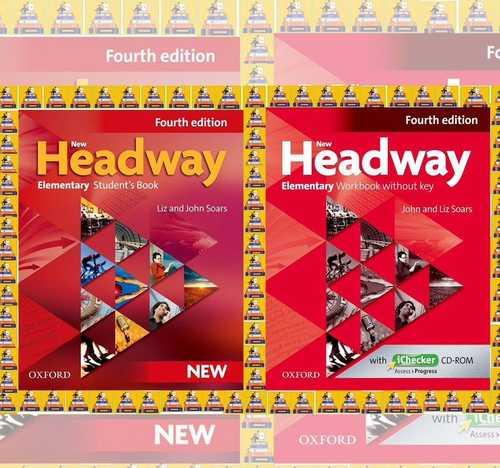 New HeadWay 4th (fourth) edition: Elementary компл