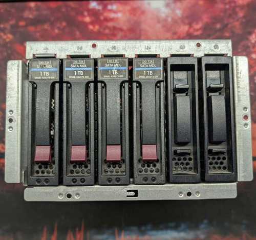 Дисковая корзина HP Proliant ML150 G3 на 6x LFF