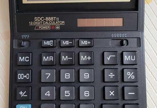 Калькулятор citizen SDC-888Tii